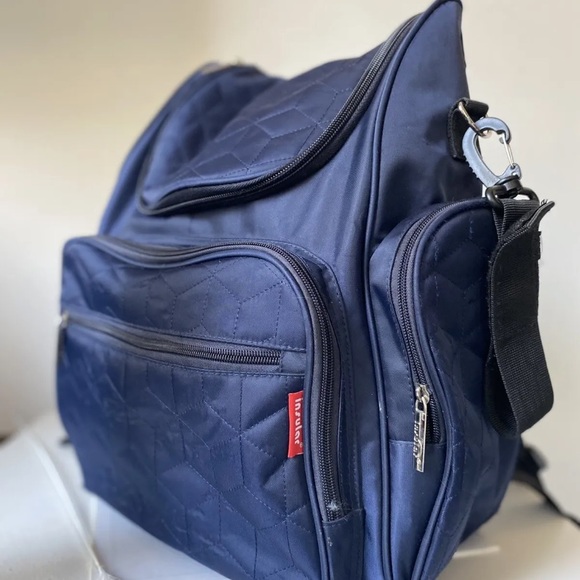 Bags | Bb Gear Seeking Adventure Black Canvas Back Packdiaper Bag New ...